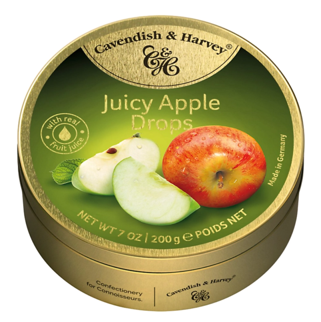 Landrynki Jabłkowe C&H 200g Cavendish & Harvey Juicy Apple Drops ...